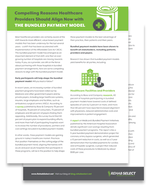 Why Healthcare Providers Should Align with Bundled Payments
